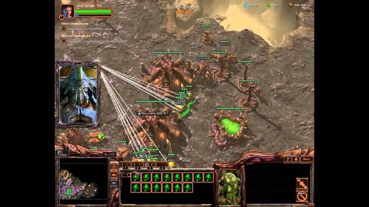 SC2 HOTS Campaign - 07 - Rendezvous [Playthrough] - YouTube