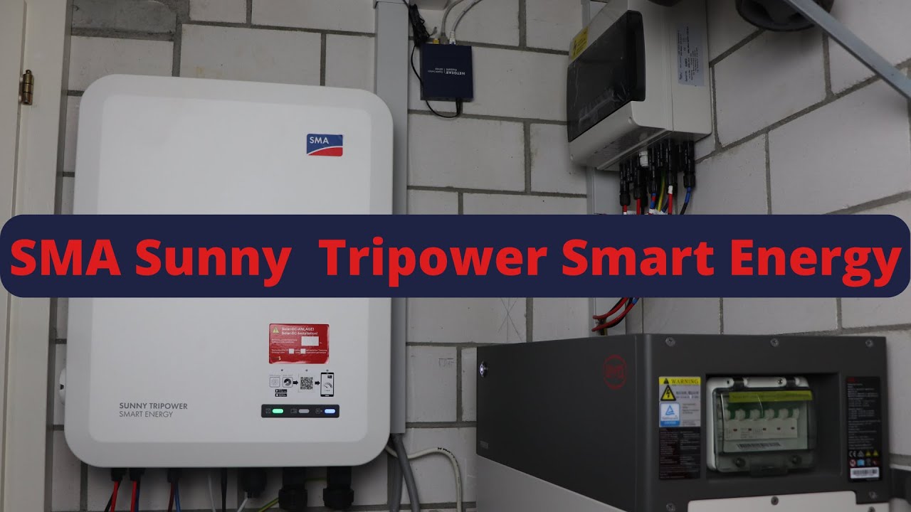 SMA Sunny Tripower Smart Energy - Explication complète - YouTube