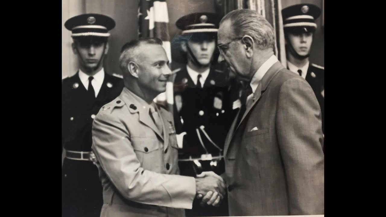 Col David E Lownds USMC - Navy Cross - YouTube