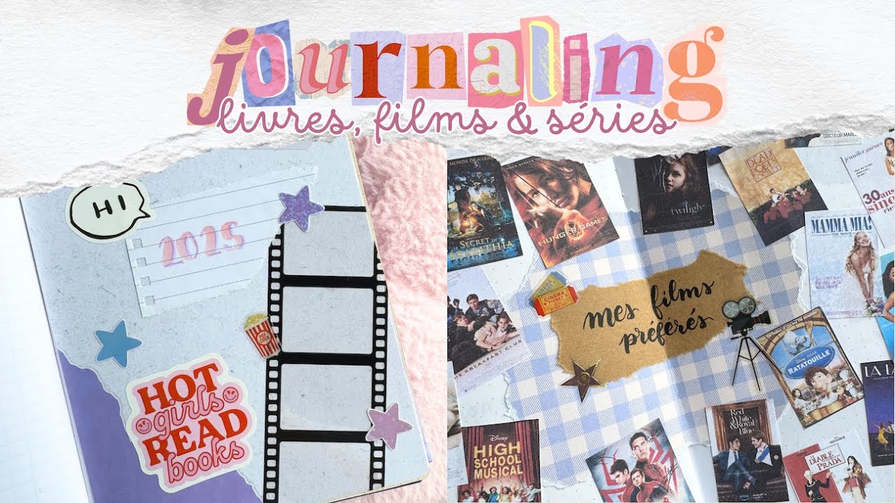 📓 JOURNALING CULTURE - Livres, séries & films 🎬📚 - YouTube