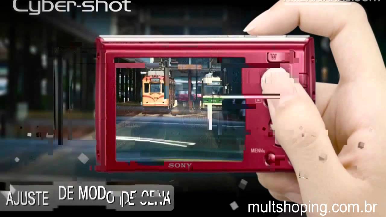 Câmera Digital Sony Cyber Shot DSC-W510 (12.1MP) Loja-Multshoping - YouTube