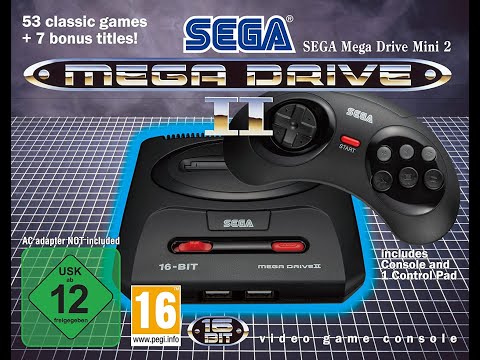 SEGA Méga Drive Mini 2 test en live et  (Unboxing)