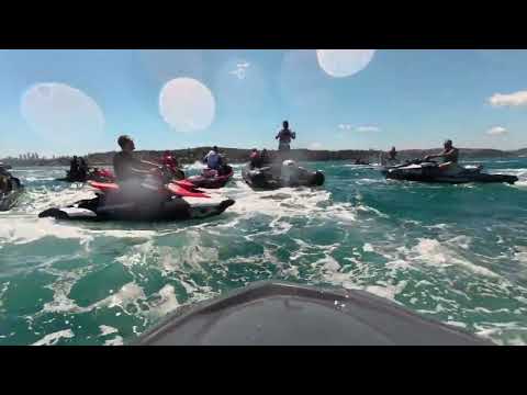 70 Jet Ski ile İstanbul Boğazı Bu Görüntüler Olay Oldu