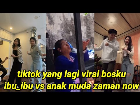 Dance tiktok viral terbaru 2021 (ibu_ibu vs anak muda jaman now)