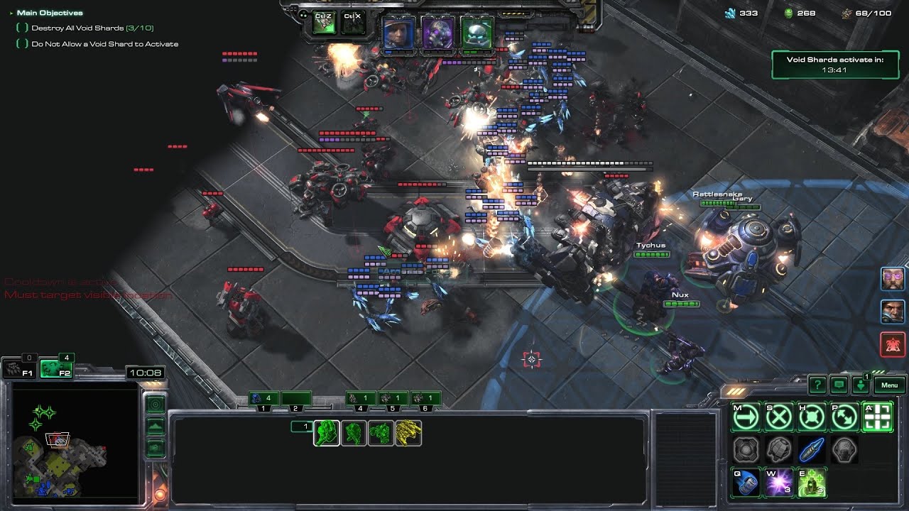 SC2 Co-Op Rifts to Korhal, Tychus Findlay Play [Prestige : Dutiful ...