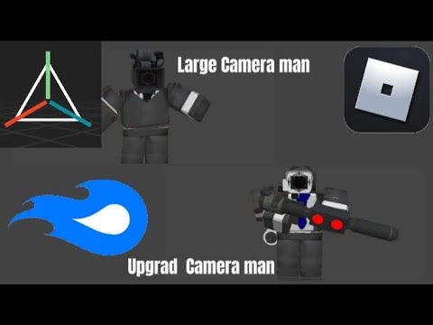 Large Camera man & Upgrade Camera man|Prisma3d Download - YouTube