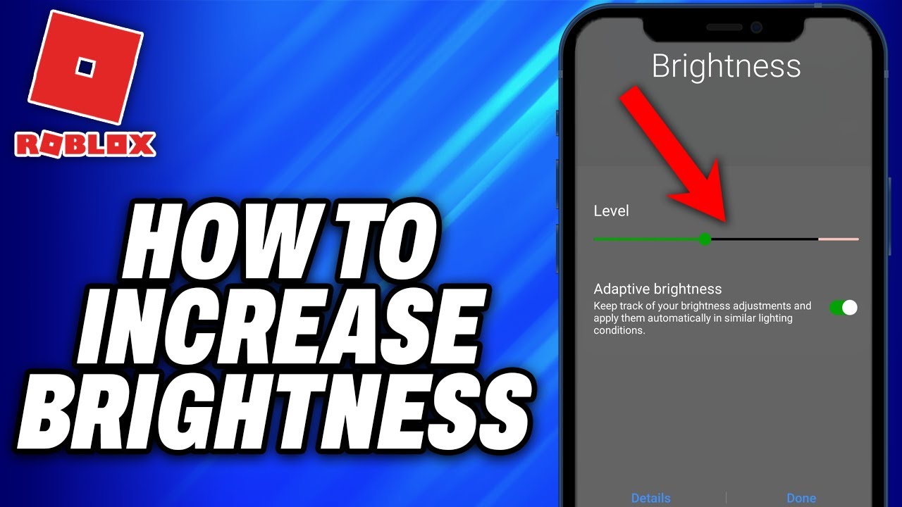 How To Increase Brightness In Roblox (2025) - Easy Fix - YouTube