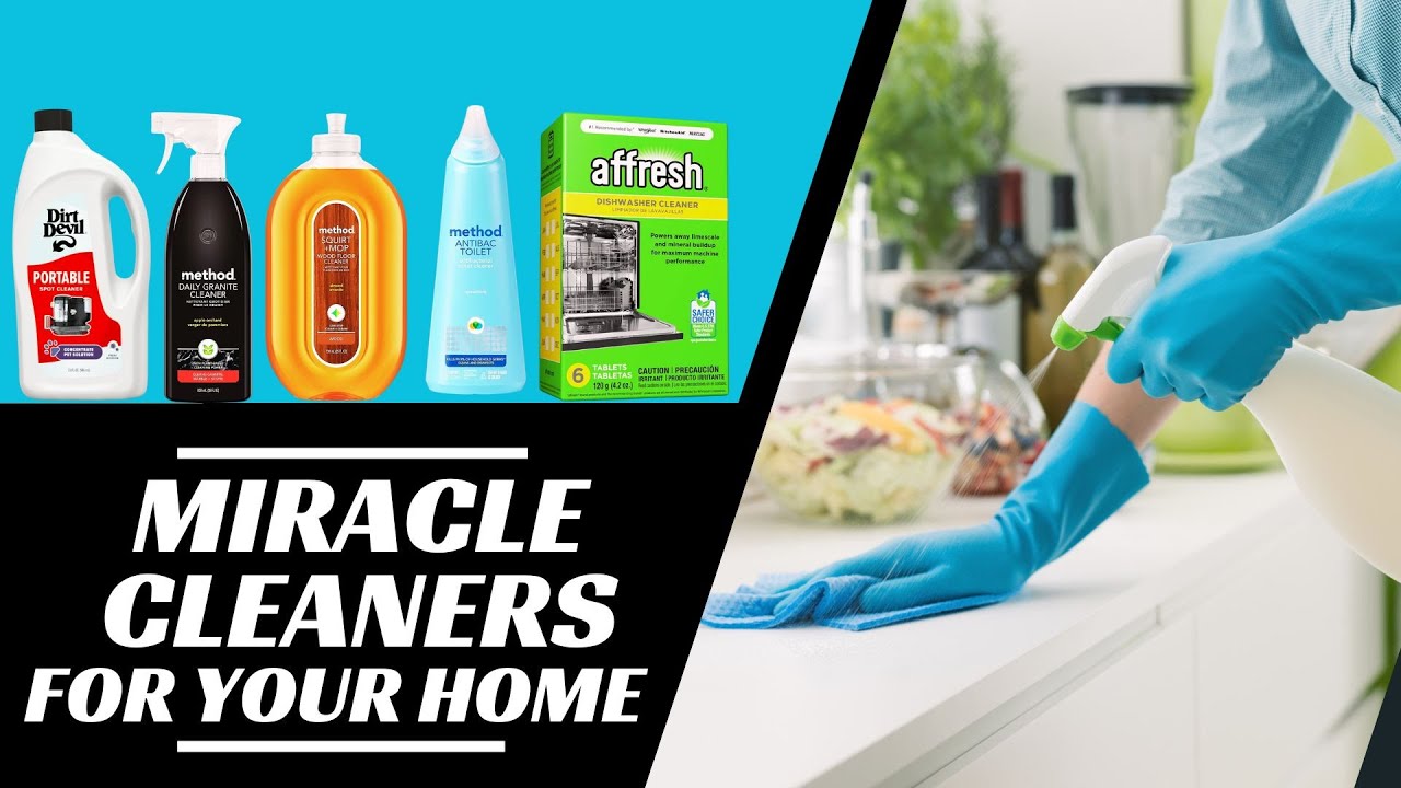 7 Miracle Cleaners You Should Be Buying - YouTube