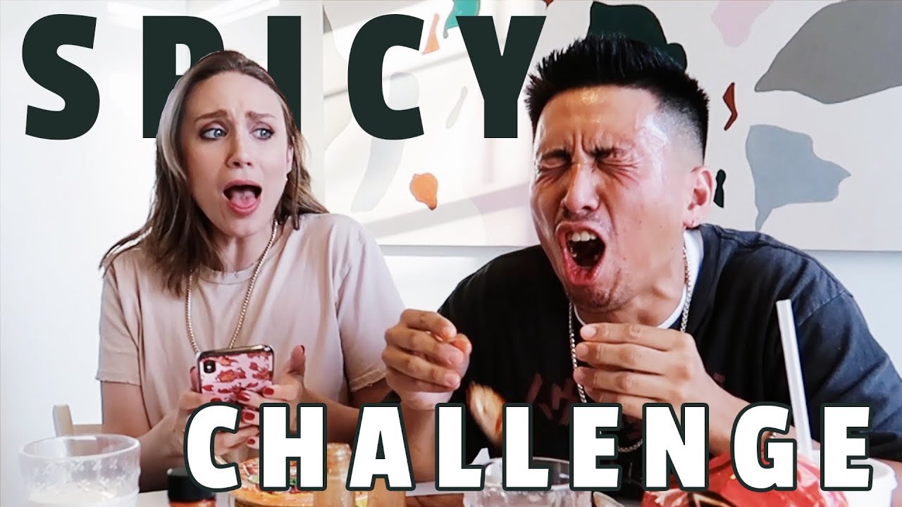 EXTREME Spicy Food Challenge **HE DRANK A GALLON OF MILK** - YouTube
