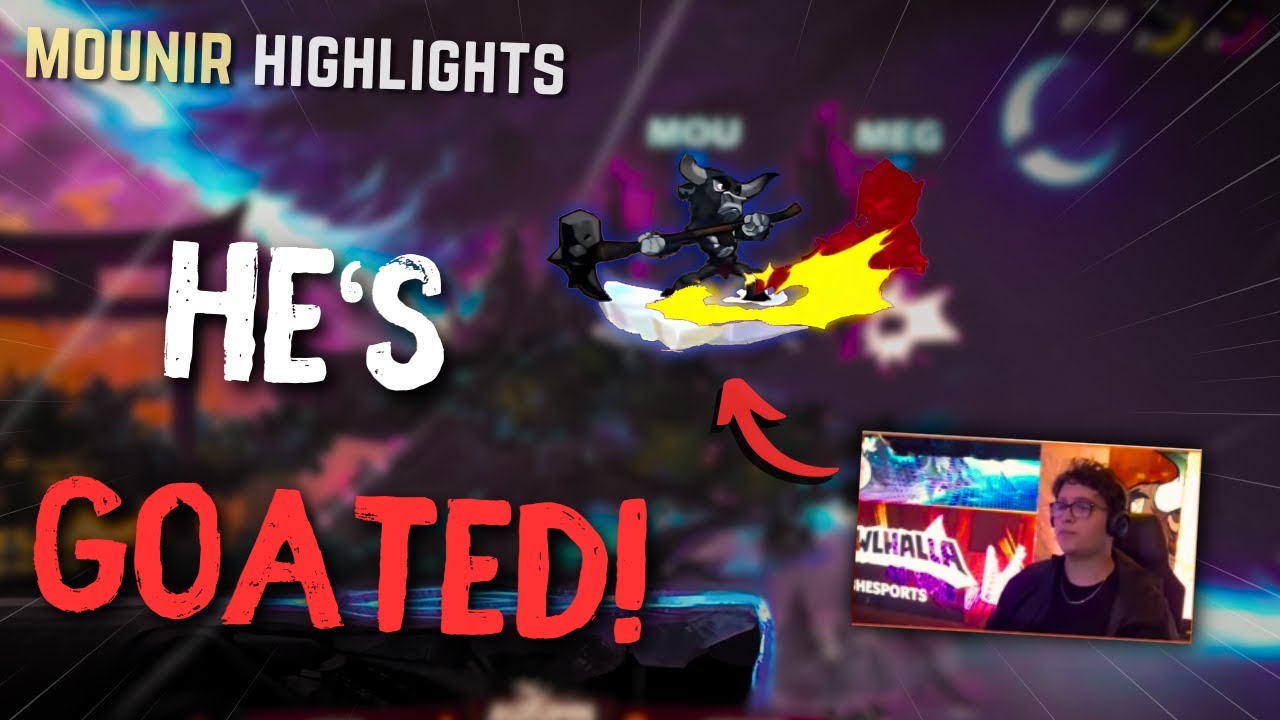 NERF MOUNIR! | Brawlhalla PRO Highlights (INSANE strings, 0 to DEATHS ...