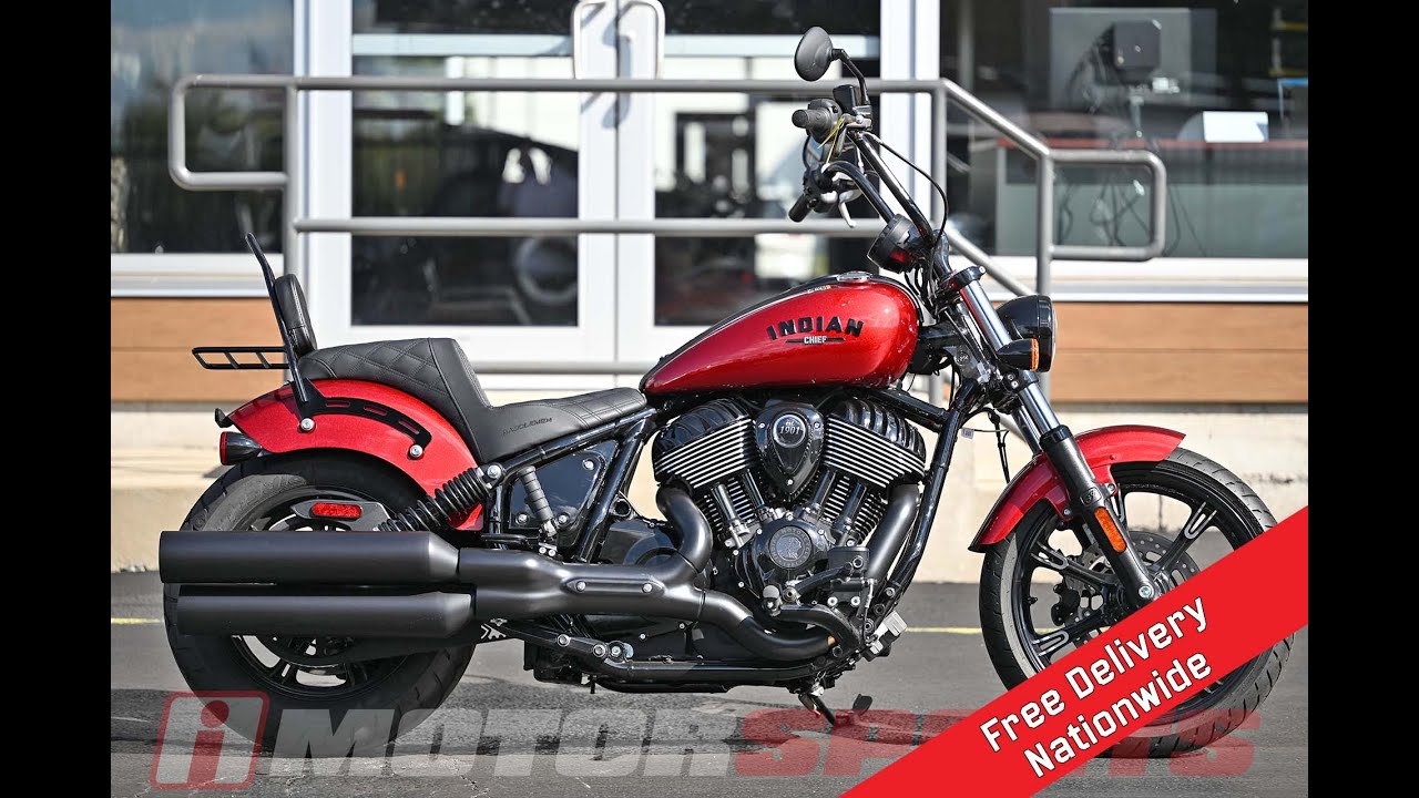 2024 Indian Motorcycle® Chief Dark Horse® Sunset Red Metallic A10798 ...