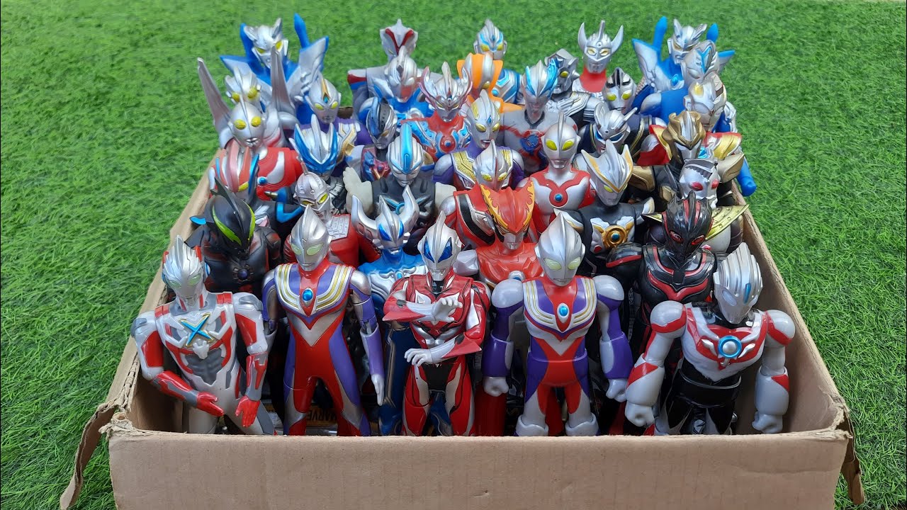Unboxing Ultraman Collection Toys, Ultraman Agul, Ultraman Orb Trinity ...