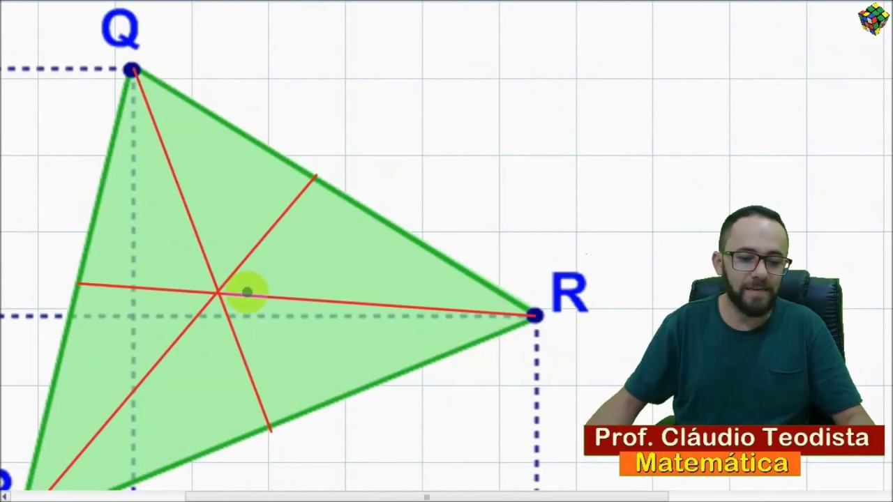 Geometria analítica - Coordenadas do Baricentro - YouTube
