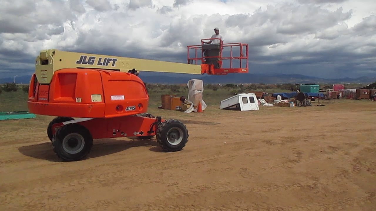 2004 JLG 400S Boom Lift - YouTube
