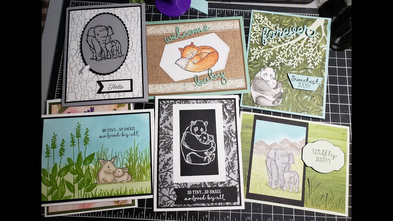 Wildly Happy, Stampin' Up! - YouTube