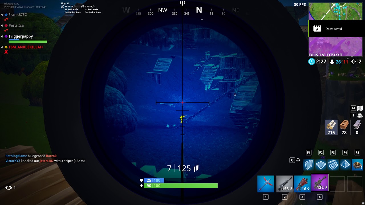 Fortnite: Sniper Double Kill - YouTube