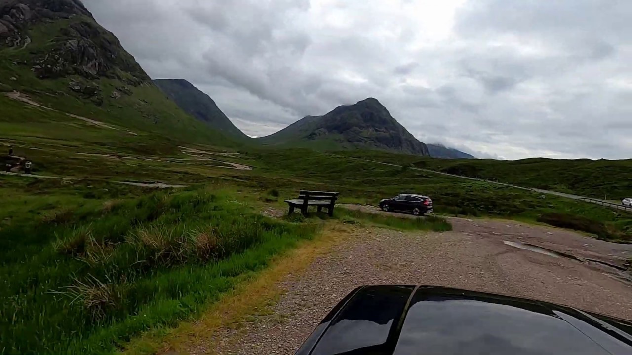 Scotland - Buachaille Etive Mor Car Park - YouTube