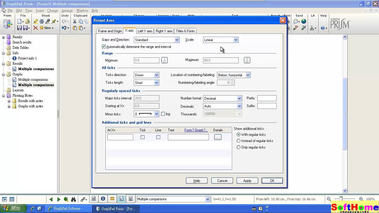 Tutorial for : GraphPad Grid Lines 教學 - YouTube