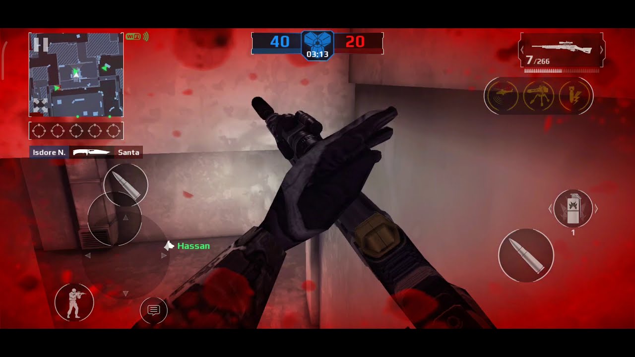 Modern Combat 5 - playing with the Bsw 77 - YouTube