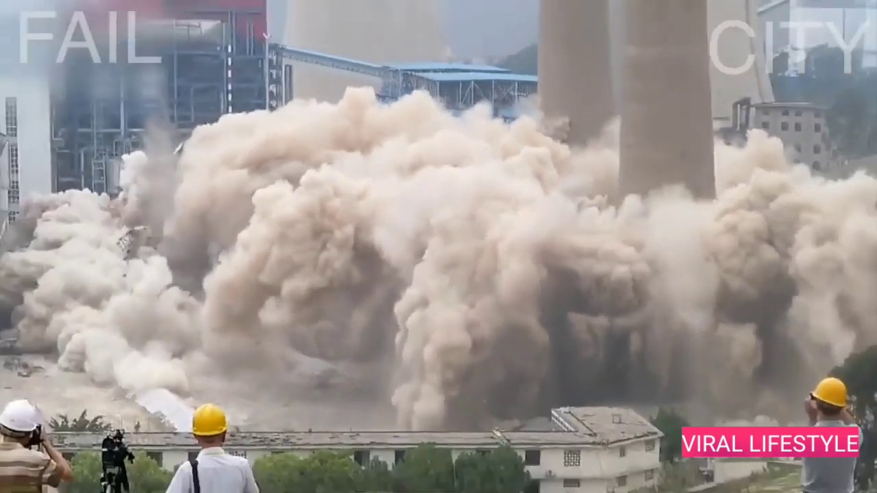 GIANT BUILDING DEMOLITION COMPILATION - YouTube