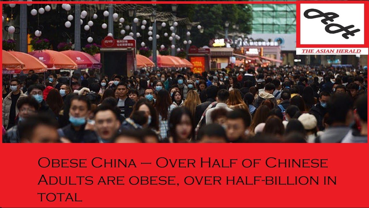 Obese China – Over Half of Chinese Adults are obese, over half-billion ...