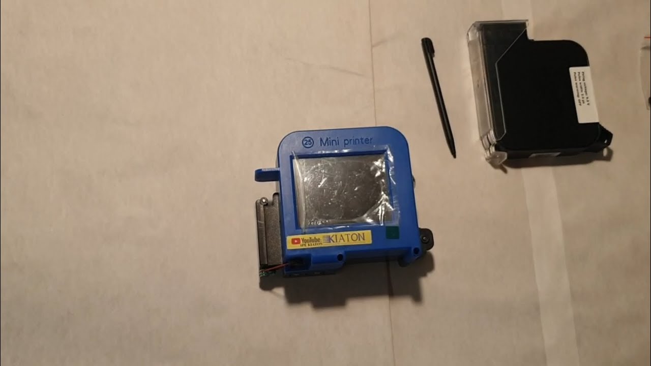 Принтер MARK SMART MINI III. Видео за обучение част 1 - YouTube