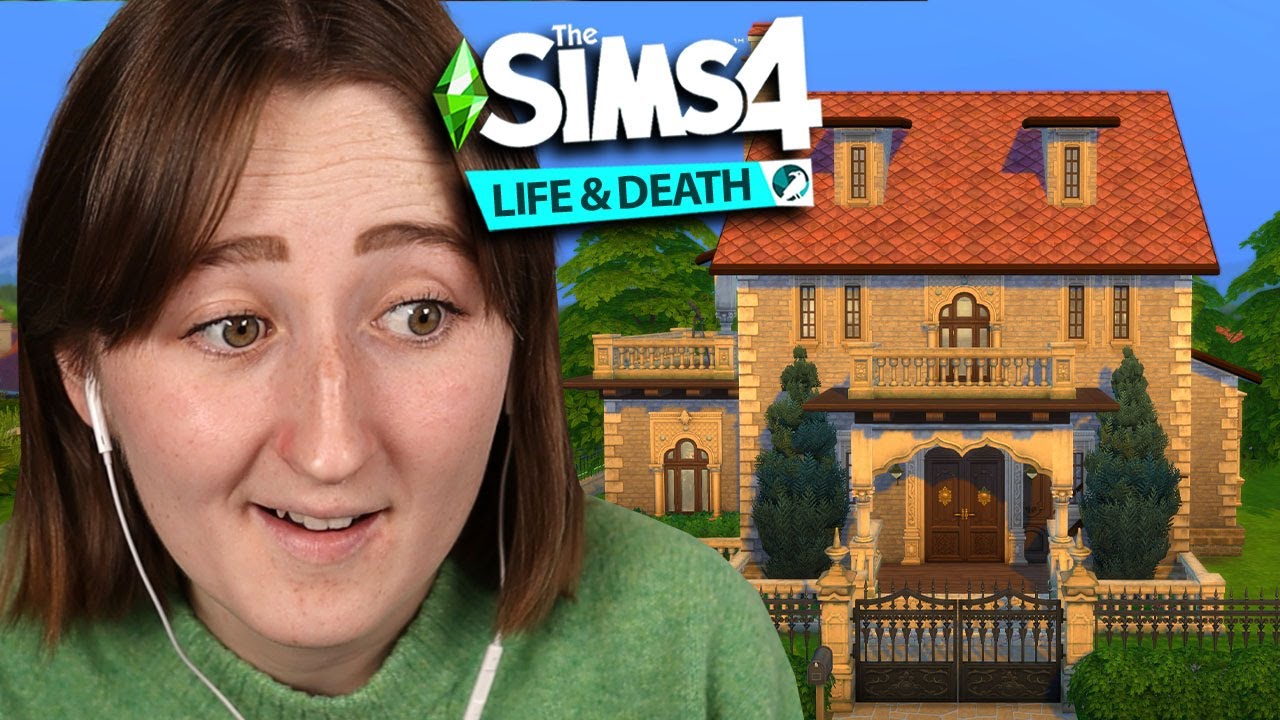 Building with The Sims 4: Life & Death for the FIRST TIME - YouTube