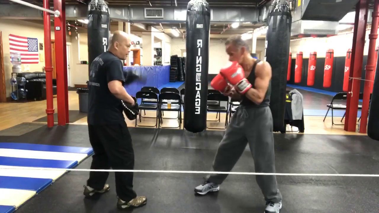 Boxing Focus Mitt Free-style Pad Work with Coach Rico Tutorial How To ...