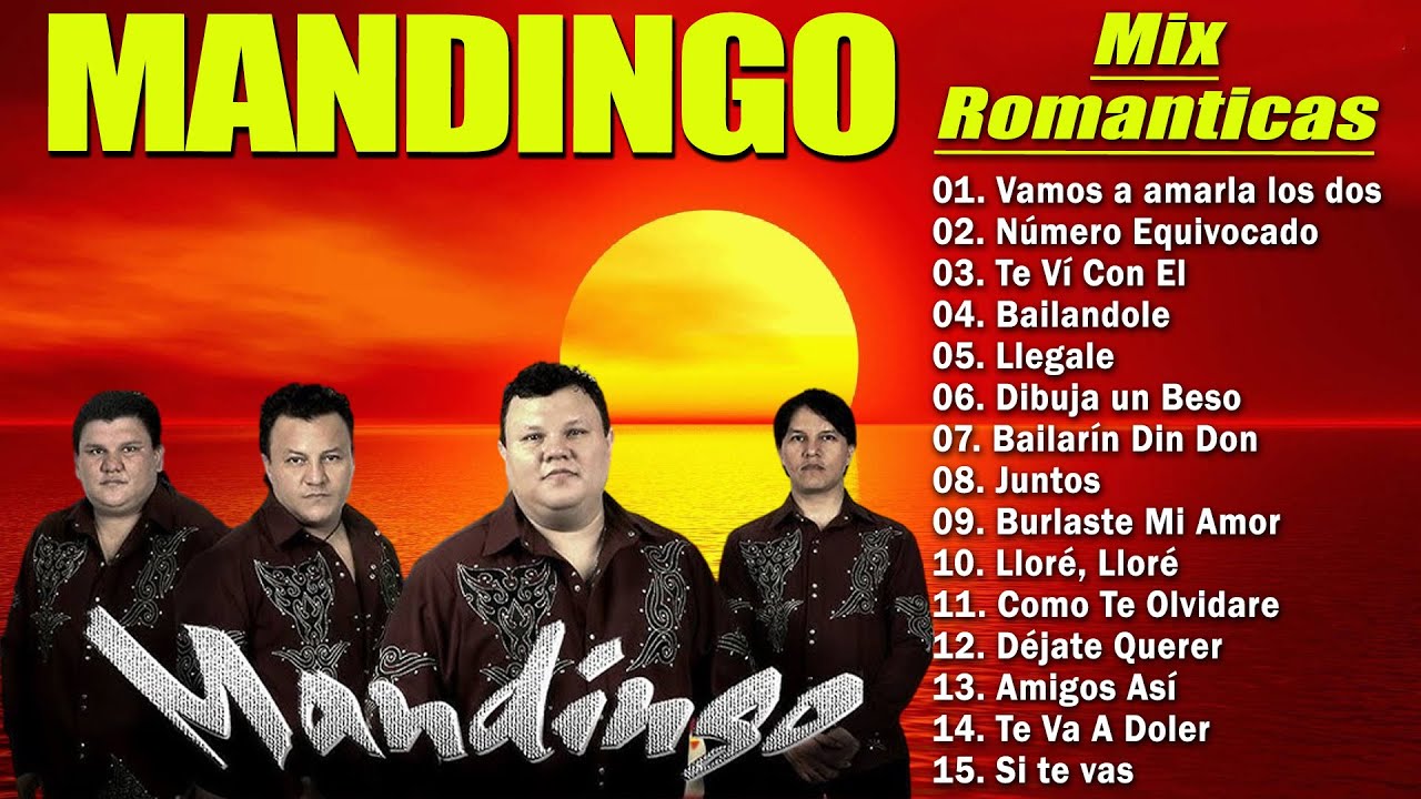Grupo Mandingo 💋 Mix Romanticas 2024 🌹 Exitos Sus Mejores Canciones De ...