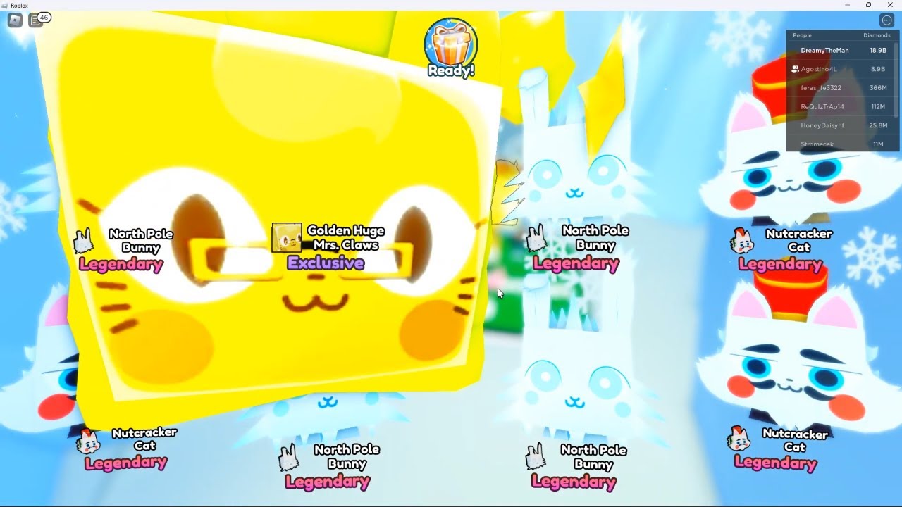 Hatching GOLDEN HUGE Mrs Claws! - YouTube