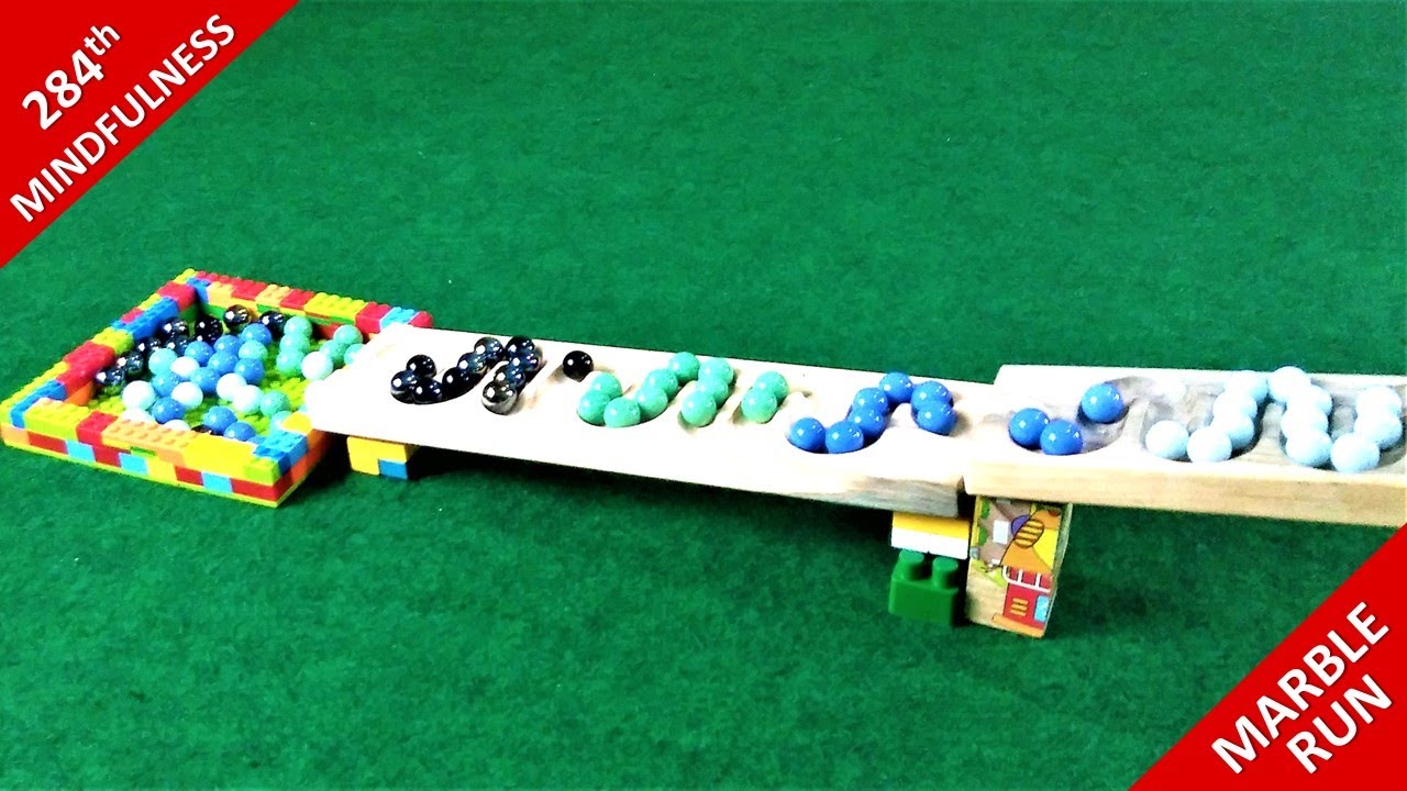 Mindfulness Marble Run Race (284) ☆ Enjoy, Relax, Happy, & Be Here Now ...