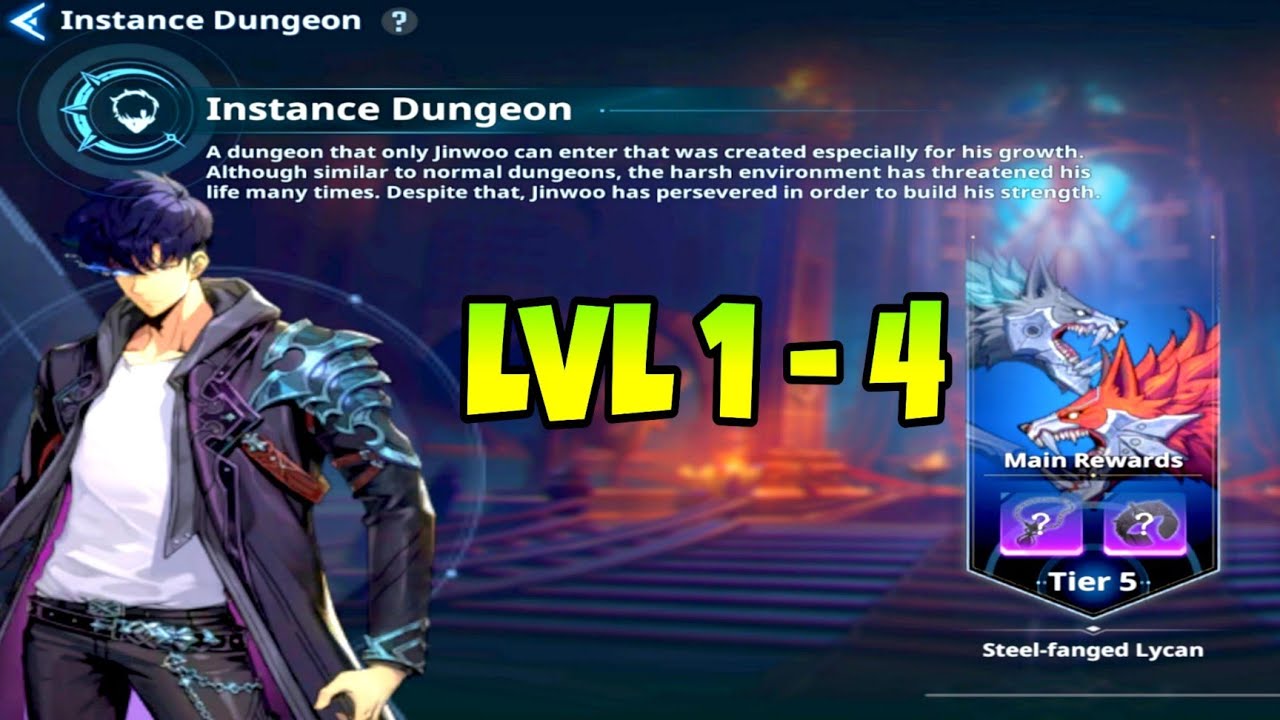 Solo Leveling Arise : Instance Dungeon First Time Gameplay 🔥 LvL 1 - 4 ...