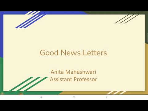 Good News Letters - YouTube