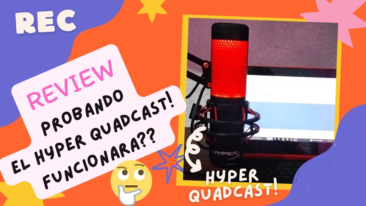 Review hyperx quadcast 2022 - Modos de uso VALE LA PENA??? - YouTube
