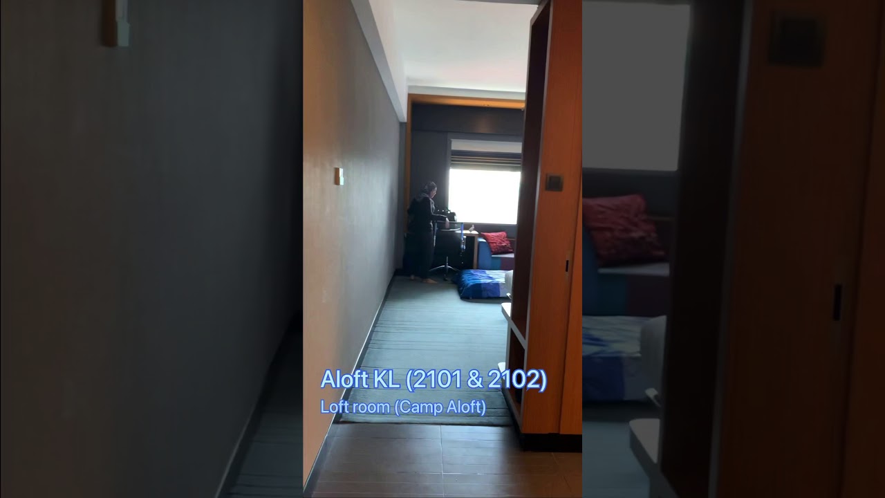 Aloft KL - Loft room (Camp Aloft) - YouTube