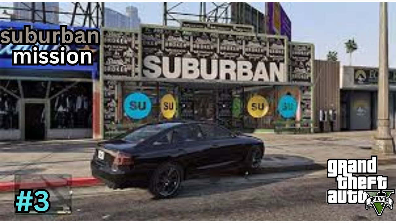 Gta 5 Suburban mission | Gameplay | - YouTube
