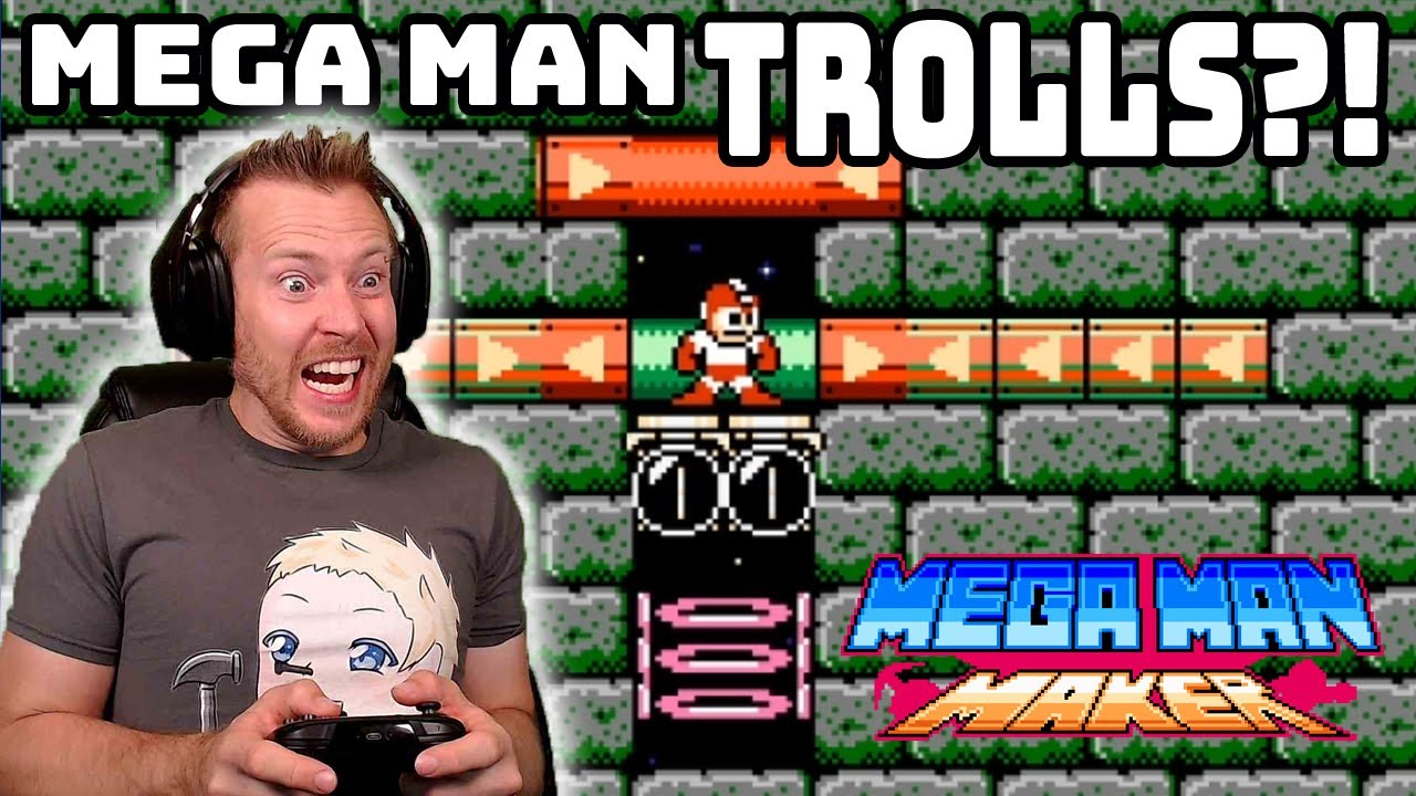Mega Man Troll Levels? - Mega Man Maker - YouTube