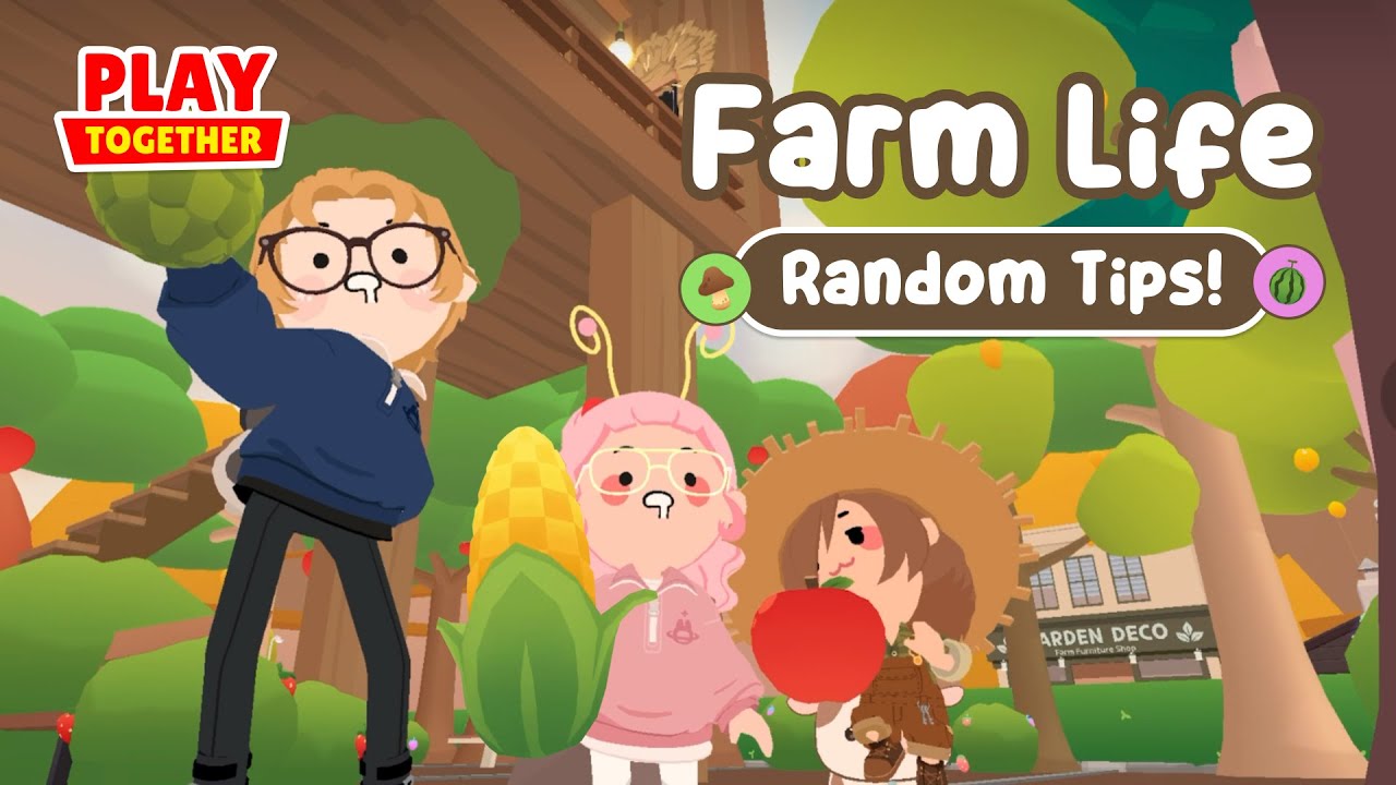 Farm Life in Play Together | Farming and Decorating Random Tips! 🌿 ...