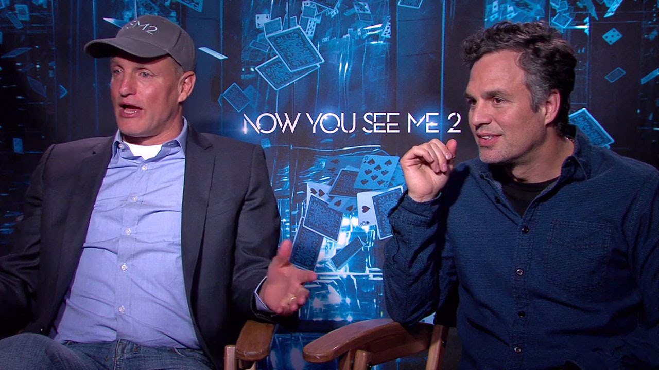 Woody Harrelson & Mark Ruffalo Interview - Now You See Me 2 (HD) - YouTube