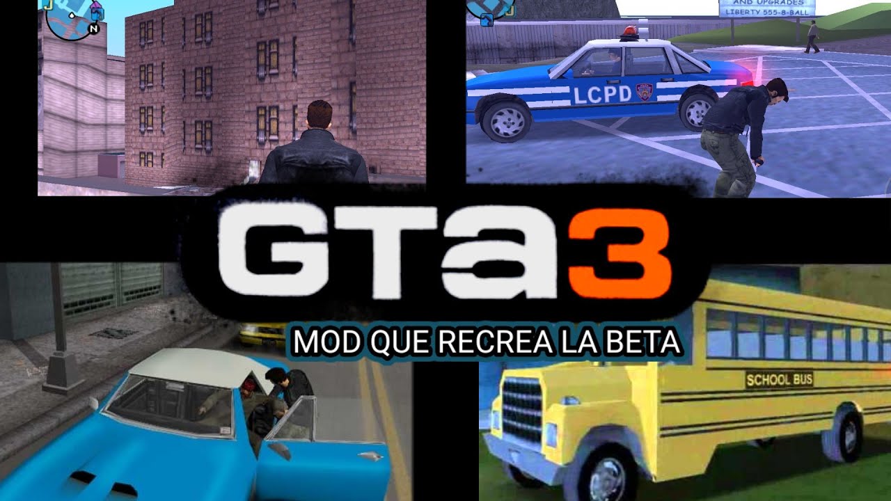 ESTE MOD RECREA LA BETA DE GTA 3 PARA ANDROID - YouTube