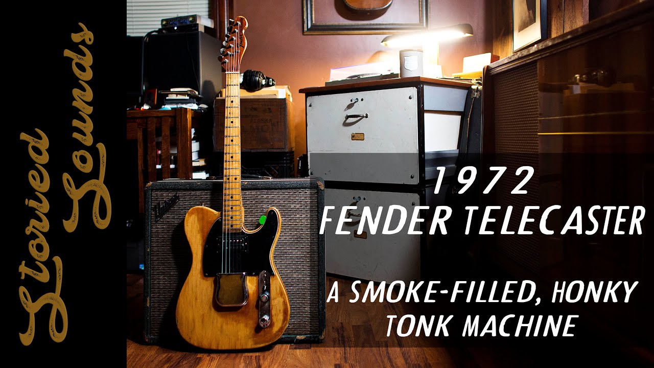 Vintage Fender Telecaster (1972)-A Country Music Relic - YouTube