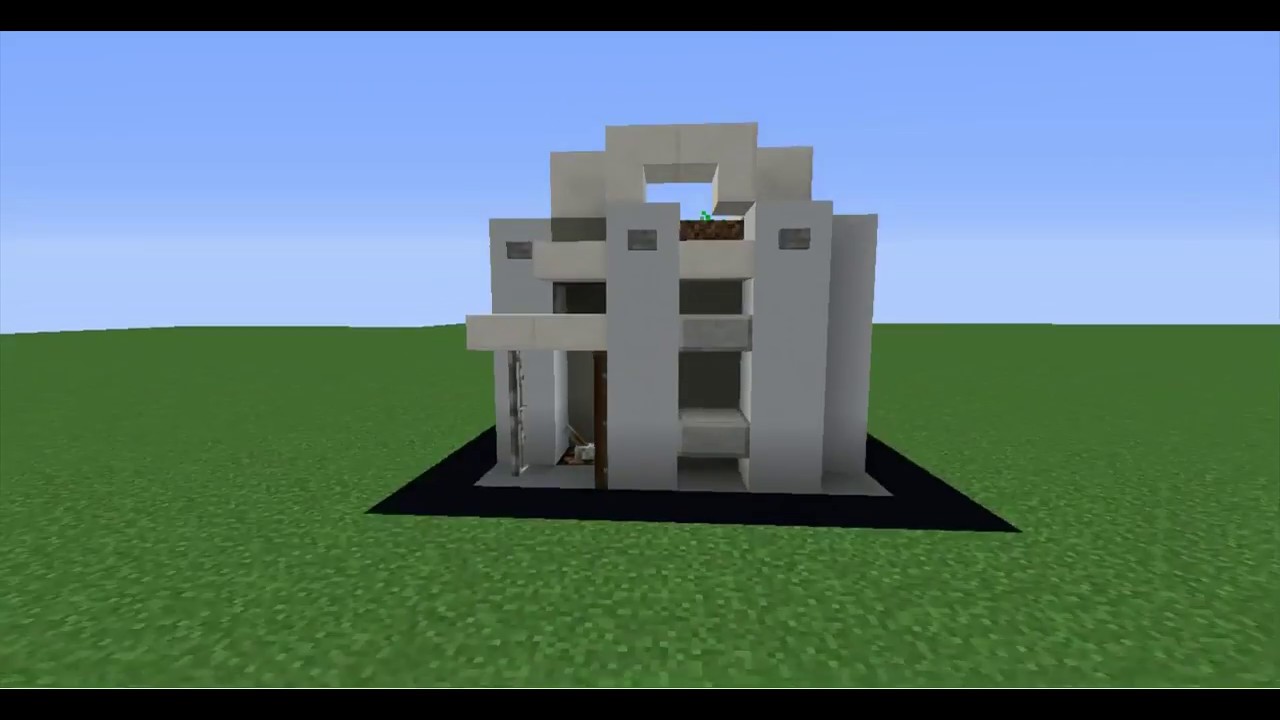 Minecraft Compact 6x6 Modern Survival House Tutorial - YouTube