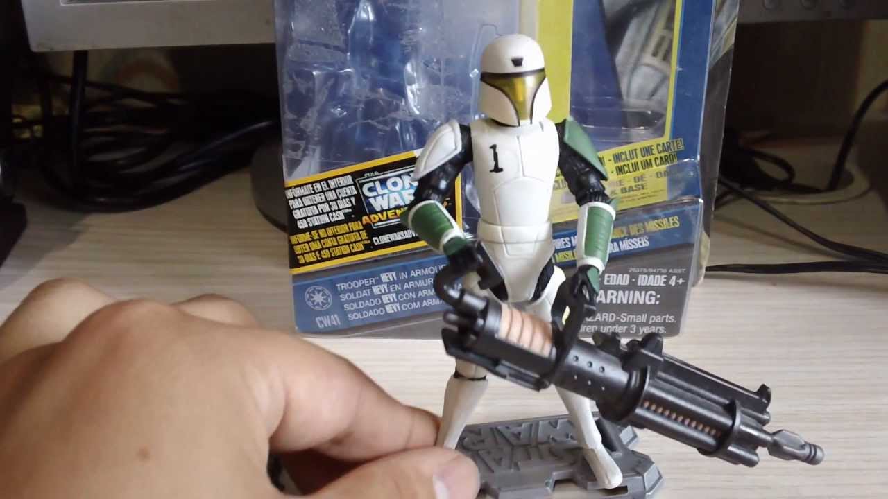 Star Wars Review/ Clone Trooper Hevy (In Trainig Armour) The Clone Wars ...