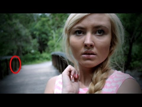 GHOST BOY SPOTTED at Haunted Bridge! - YouTube