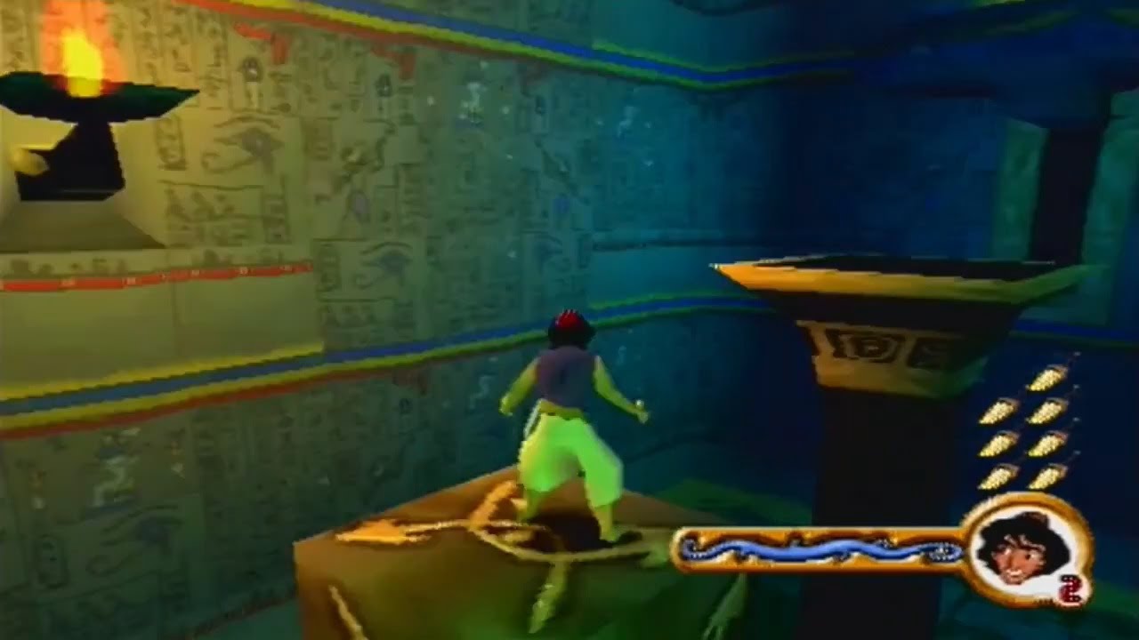 Aladdin: Nasira's Hævn [PS1] - Del 17: Pyramiden - Niveau 1 + 2 ...