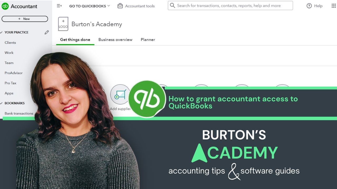How to grant accountant access to QuickBooks - YouTube