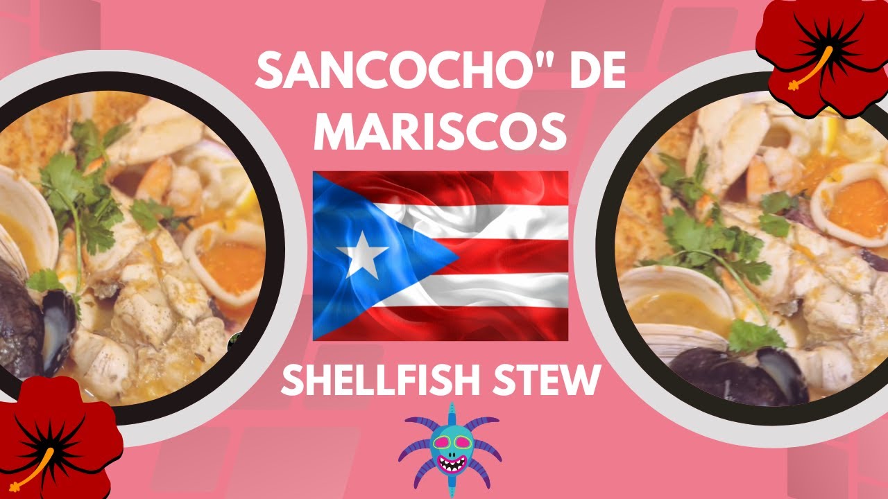 Sancocho De Mariscos | Shellfish Stew | Puerto Rican Stew | Perto Rican ...