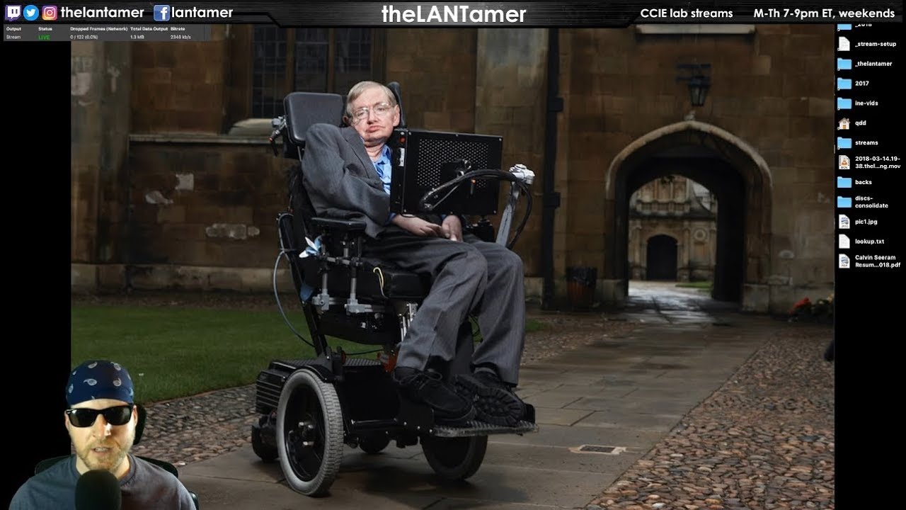 day 159 - 88 days to go, Stephen Hawking tribute - YouTube