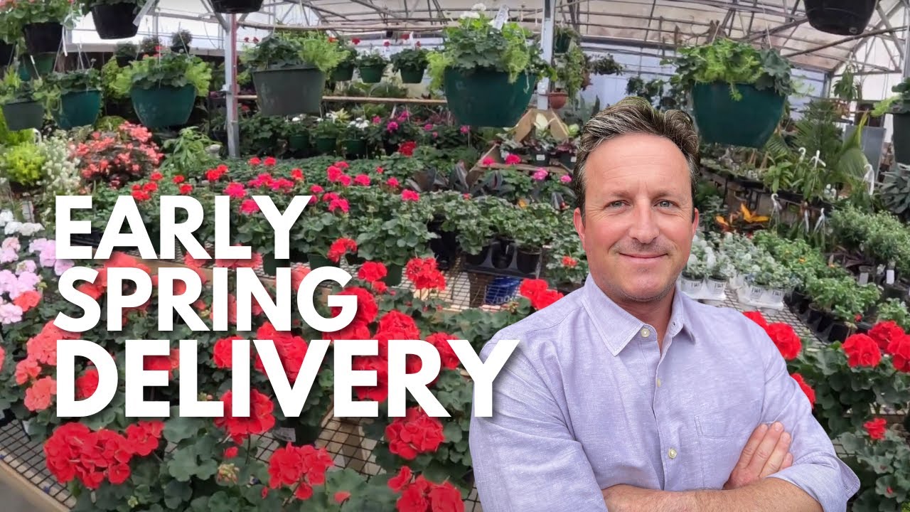 Spring Forward! Early Spring Plant Delivery & Nursery Tour - YouTube