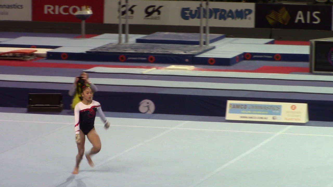 Jade Vella-Wright 2016 Australian Gymnastics Championships Floor Final ...